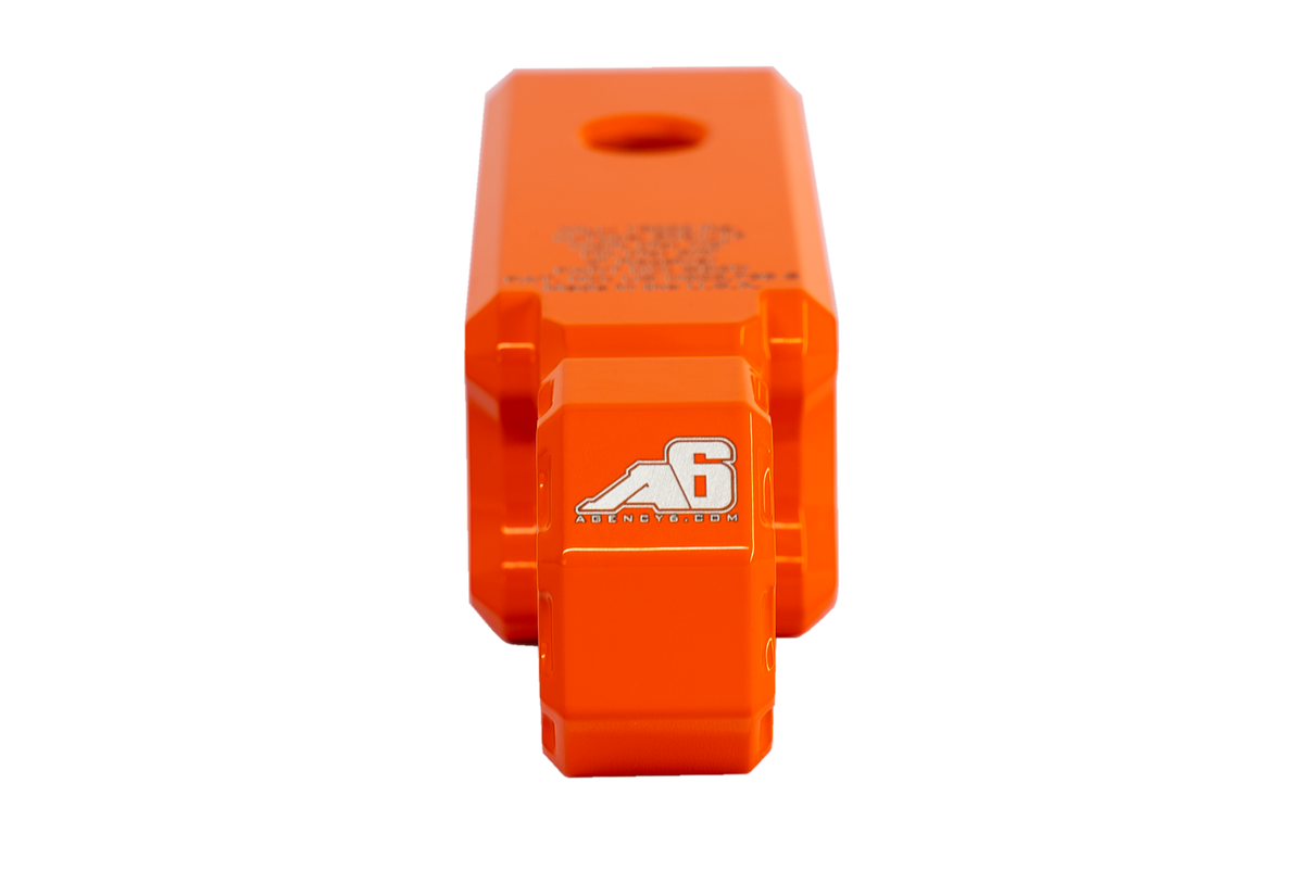 Shackle Block 2" Assembly - Orange – CAtuned Off-Road