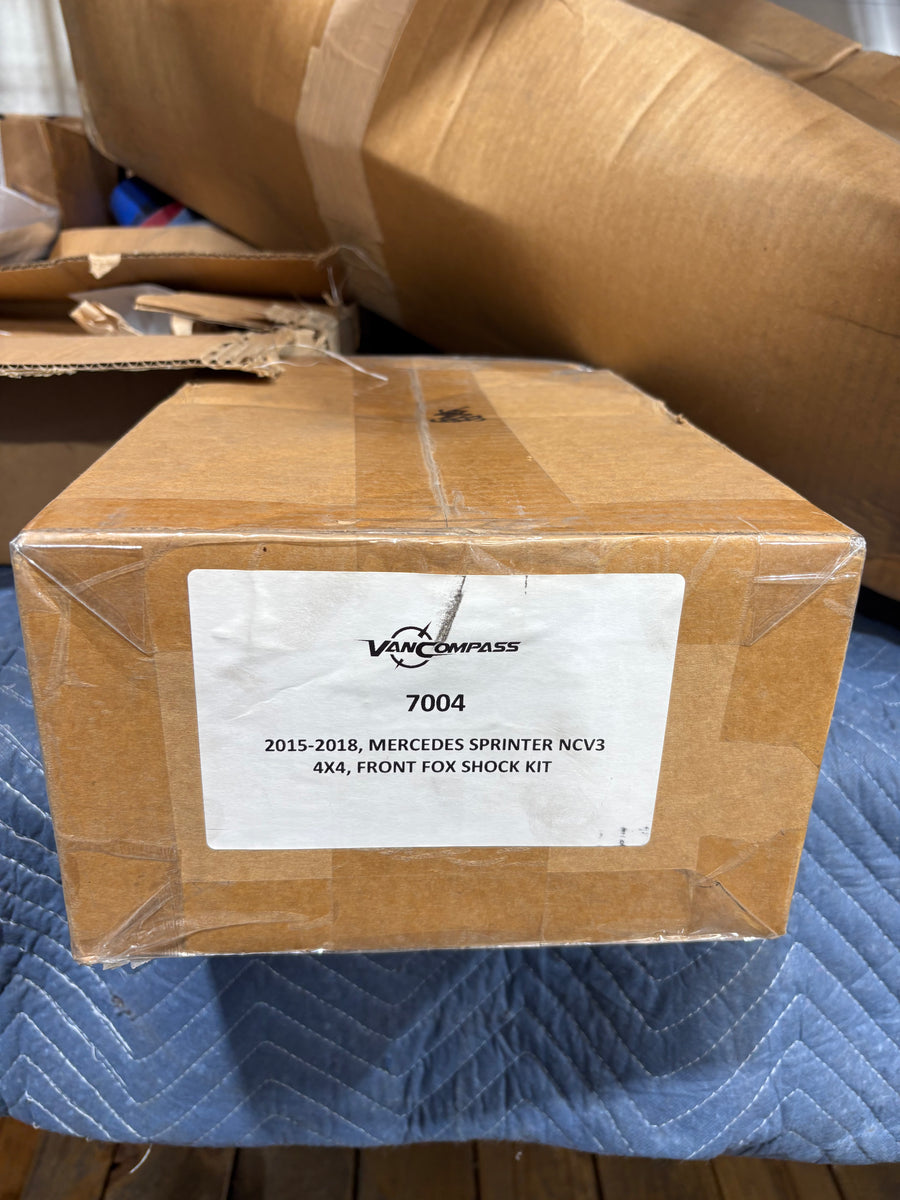 2015-2018 mercedes sprinter ncv3 4x4, front shock kit – CAtuned Off-Road