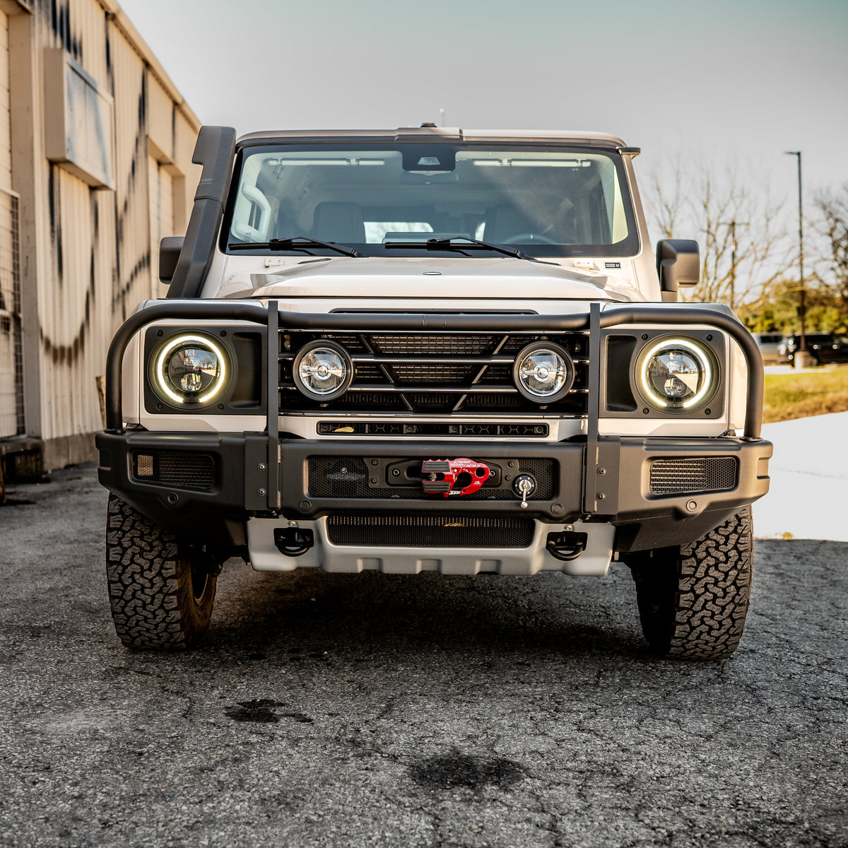 CAtuned Off-Road Ineos Grenadier Bull Bar for OEM Bumper