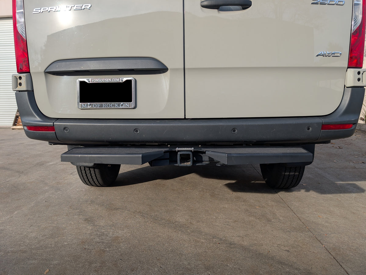 Mercedes Sprinter Rear XL Plateau Step – CAtuned Off-Road