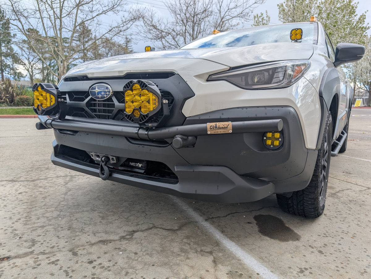 CAtuned Off-Road Subaru Crosstrek Wilderness Front Hidden Winch Mount